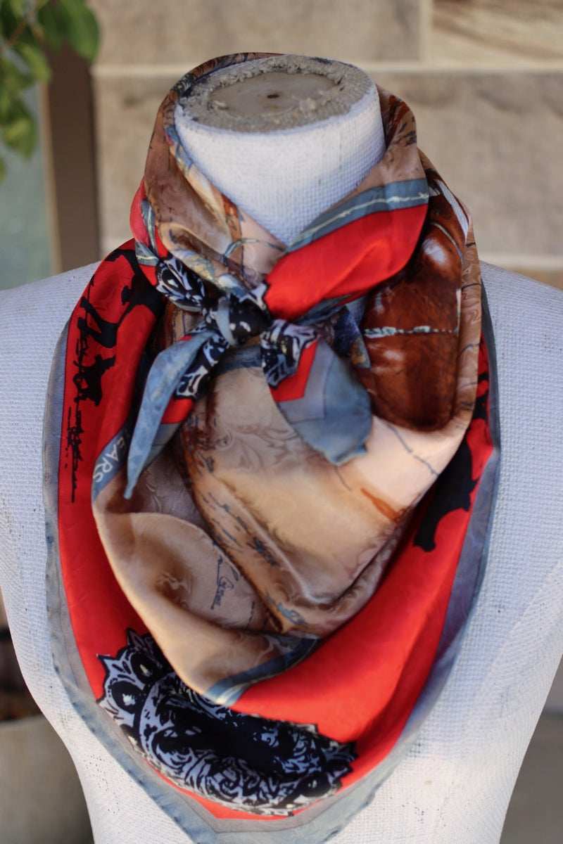 Anniversary Bay Red Limited Edition Silk Wild Rag – Running Wild Boutique